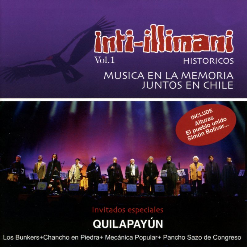 Letra de La exiliada del sur de Inti-illimani/Invitados especiales ...