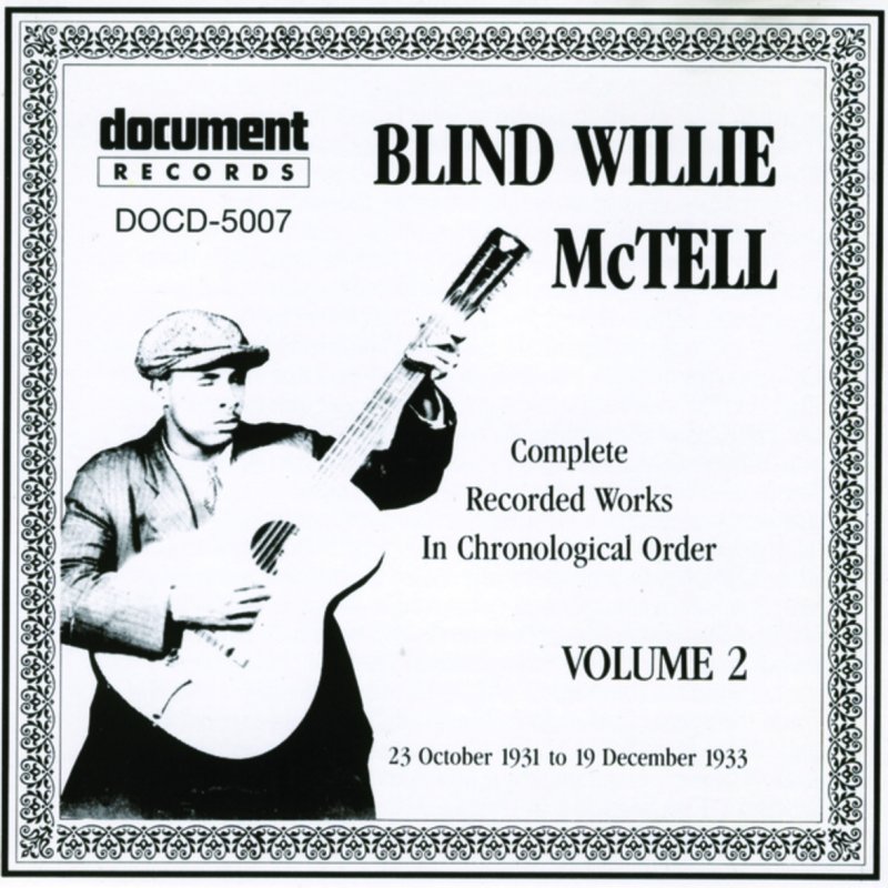 Blind Willie McTell with Ruth Willis - Rough Alley Blues Lyrics ...