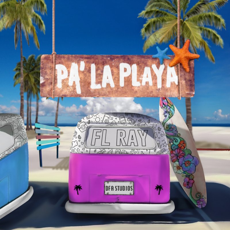 Fl Ray - Pa' la Playa Lyrics | Musixmatch