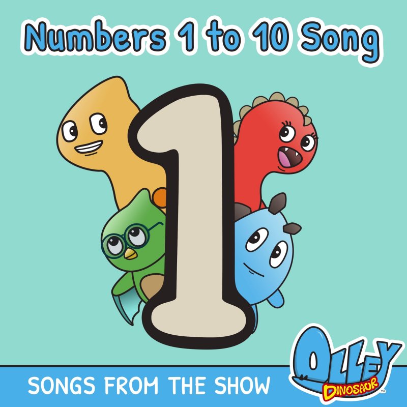 Olley Dinosaur - Numbers 1 to 10 Song Lyrics | Musixmatch