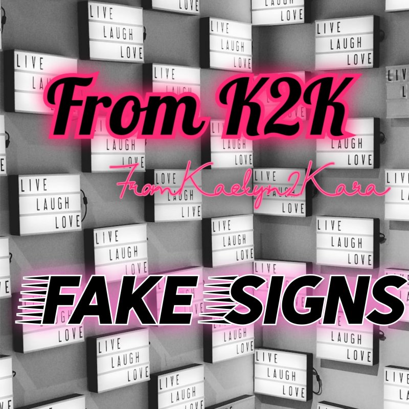 from k2k - Fake Signs Lyrics | Musixmatch