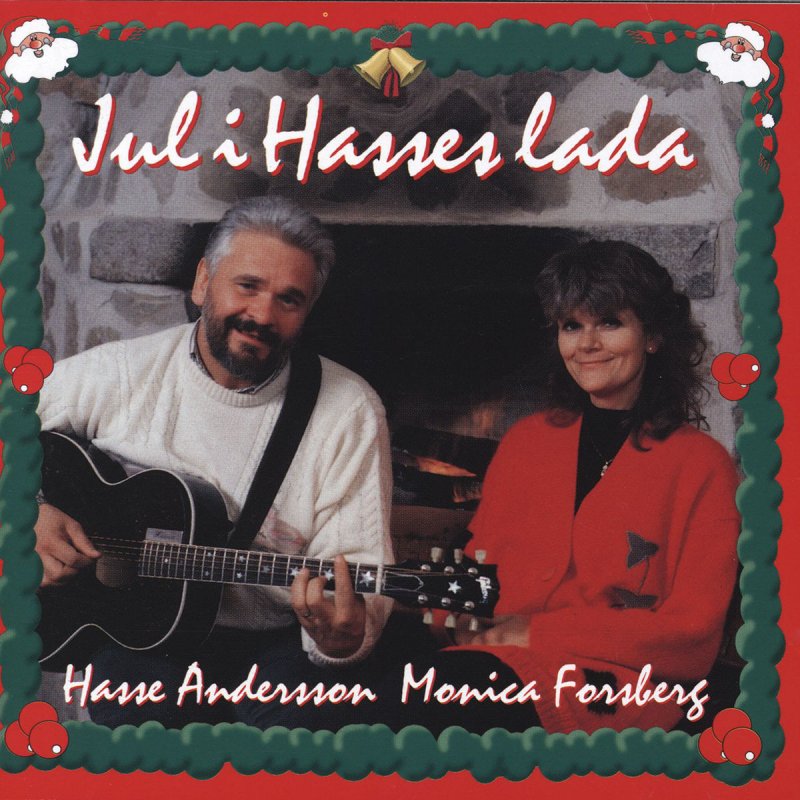 Hasse Andersson feat. Monica Forsberg - Rudolf med röda mulen Lyrics ...