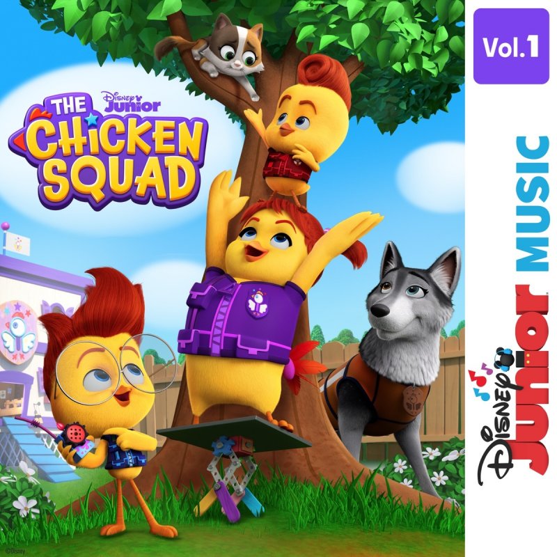 The Chicken Squad - Cast - Disney Junior Music: The Chicken Squad Main ...