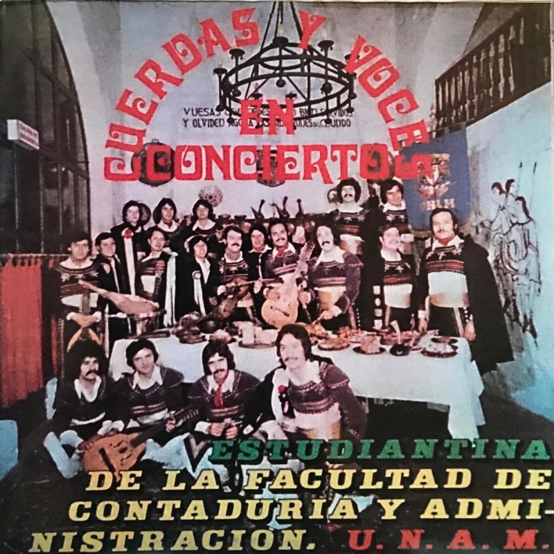 Letra de Las Cintas de Mi Capa de Tuna de Contaduría y Administración ...