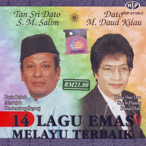 14 Lagu Emas Melayu Terbaik - Tan Sri Dato' SM Salim & Dato' M.Daud Kilau by Tan Sri Dato' SM ...