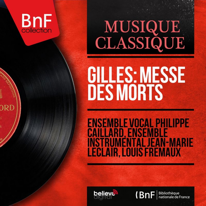 Letra de Messe des morts in B-Flat Major: Offertoire de Jean Gilles ...