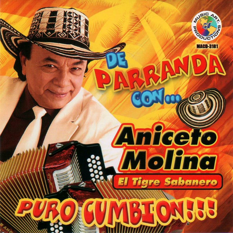 Letra de Cumbia Sampuesana de Aniceto Molina "El Tigre Sabanero” | Musixmatch