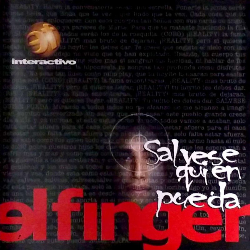Letra de Comprendes Mendez de El Finger | Musixmatch