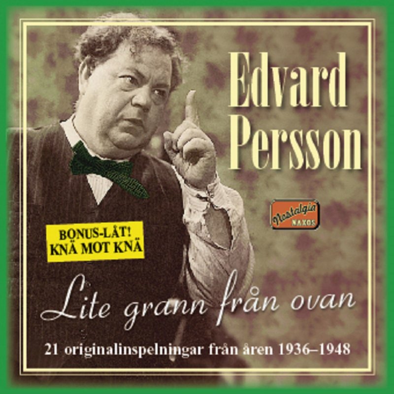 Edvard Persson - Lite grann fran ovan Lyrics | Musixmatch