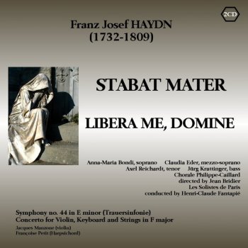 Letra de Stabat Mater, Hob.XXbis: Sancta Mater, istud agas de Franz ...